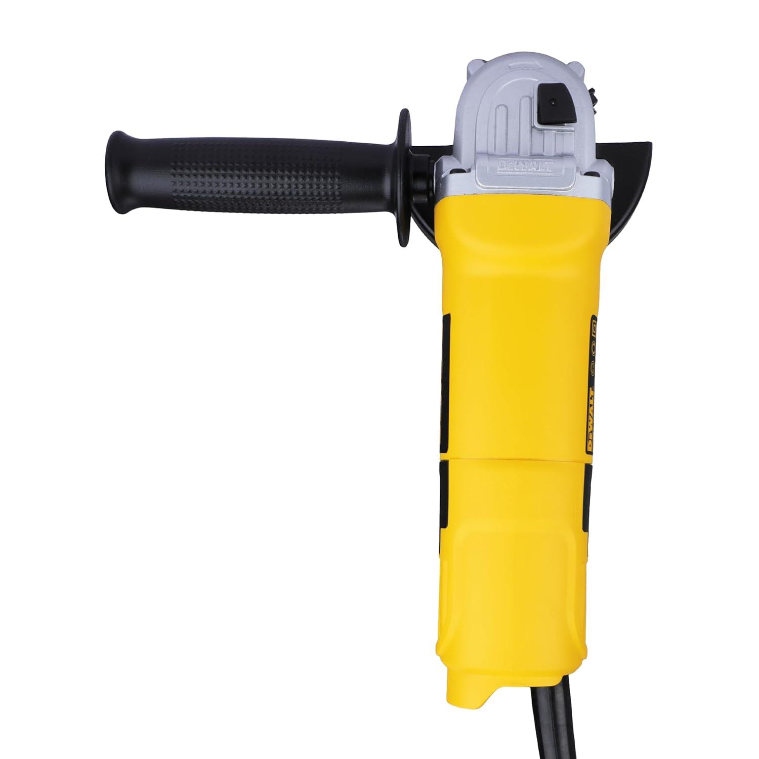 DEWALT DW803 4-Inch (100mm) Heavy Duty Angle Grinder – 1000W Power with ...