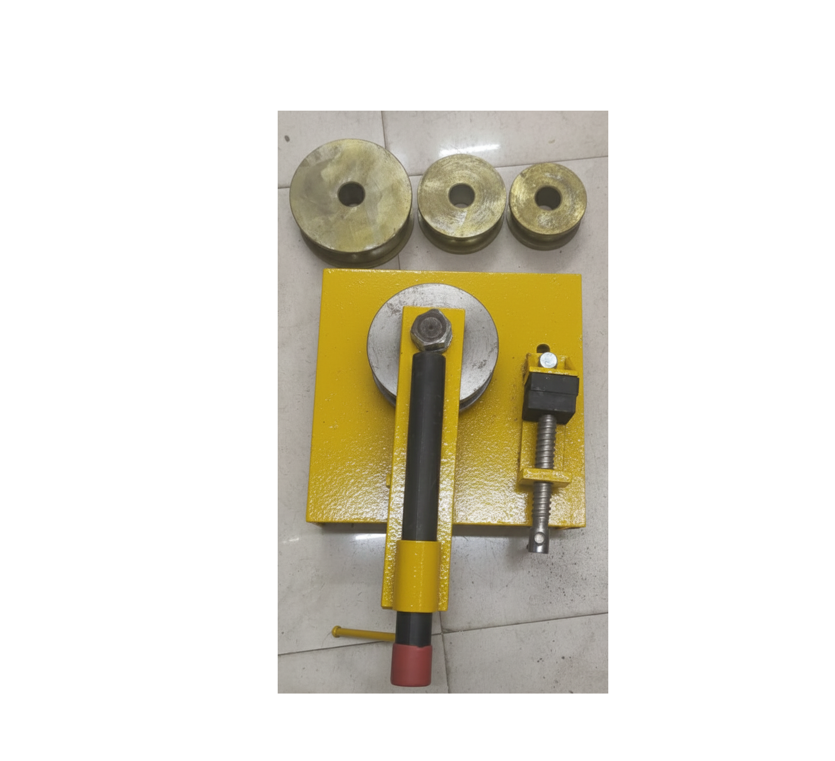 Square Pipe Bending Machine 12–32 mm | Heavy Duty Manual Pipe Bender India