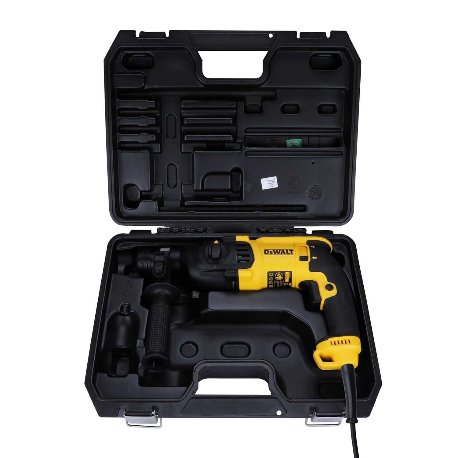 DEWALT D25133K-IN 26mm SDS-Plus Combi Hammer – 800W, 3 Mode for ...