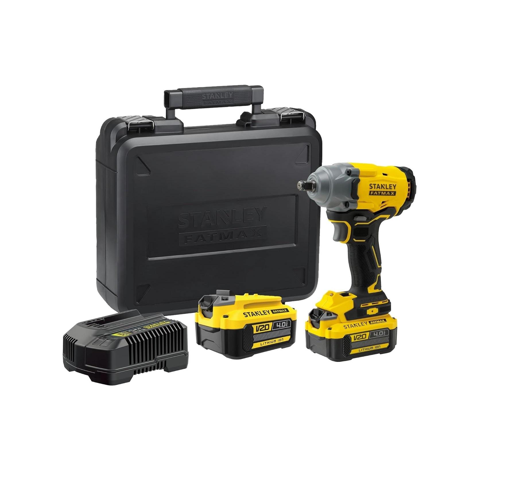 STANLEY SBW920M2K Brushless Impact Wrench 370 Nm | 1/2” Cordless Tool