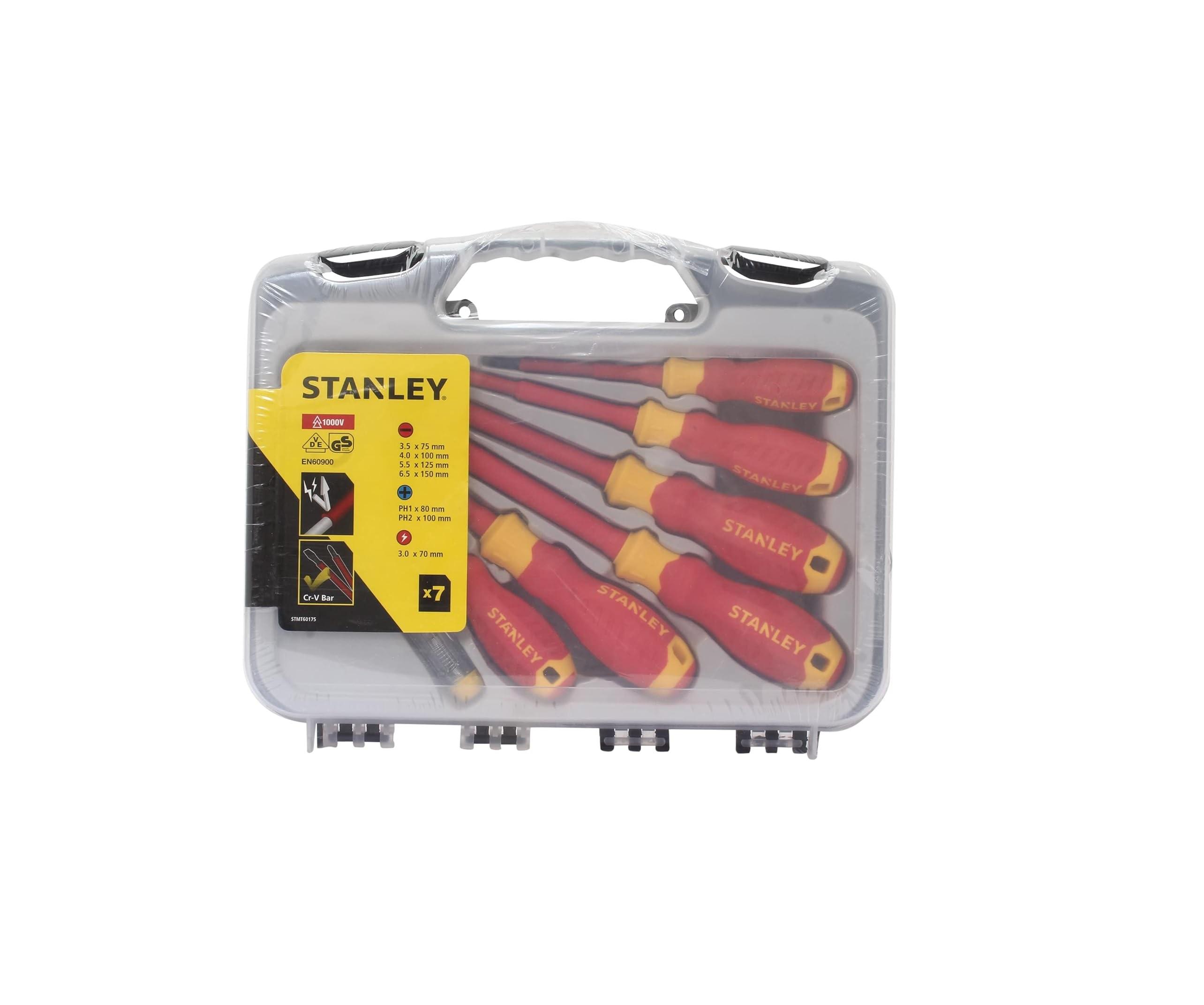 STANLEY STMT60175 7 PIECES VDE SCREW DRIVER SET