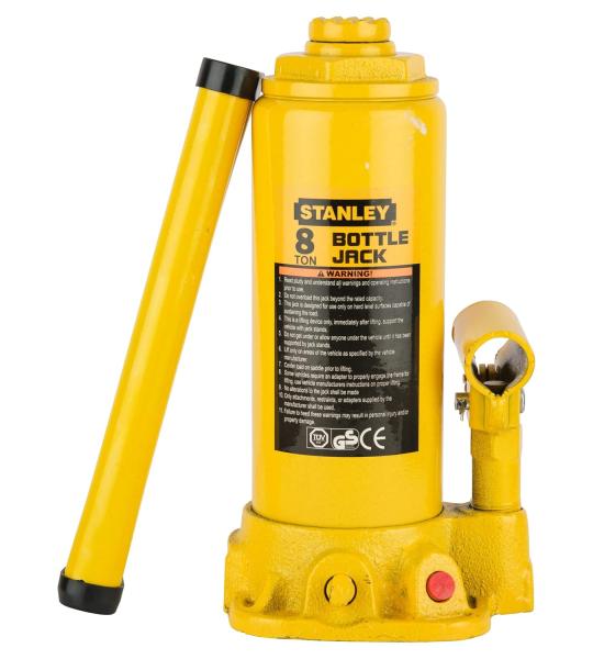 STANLEY ST90801CE 8 Ton Hydraulic Bottle Jack – Heavy-Duty Lifting Power